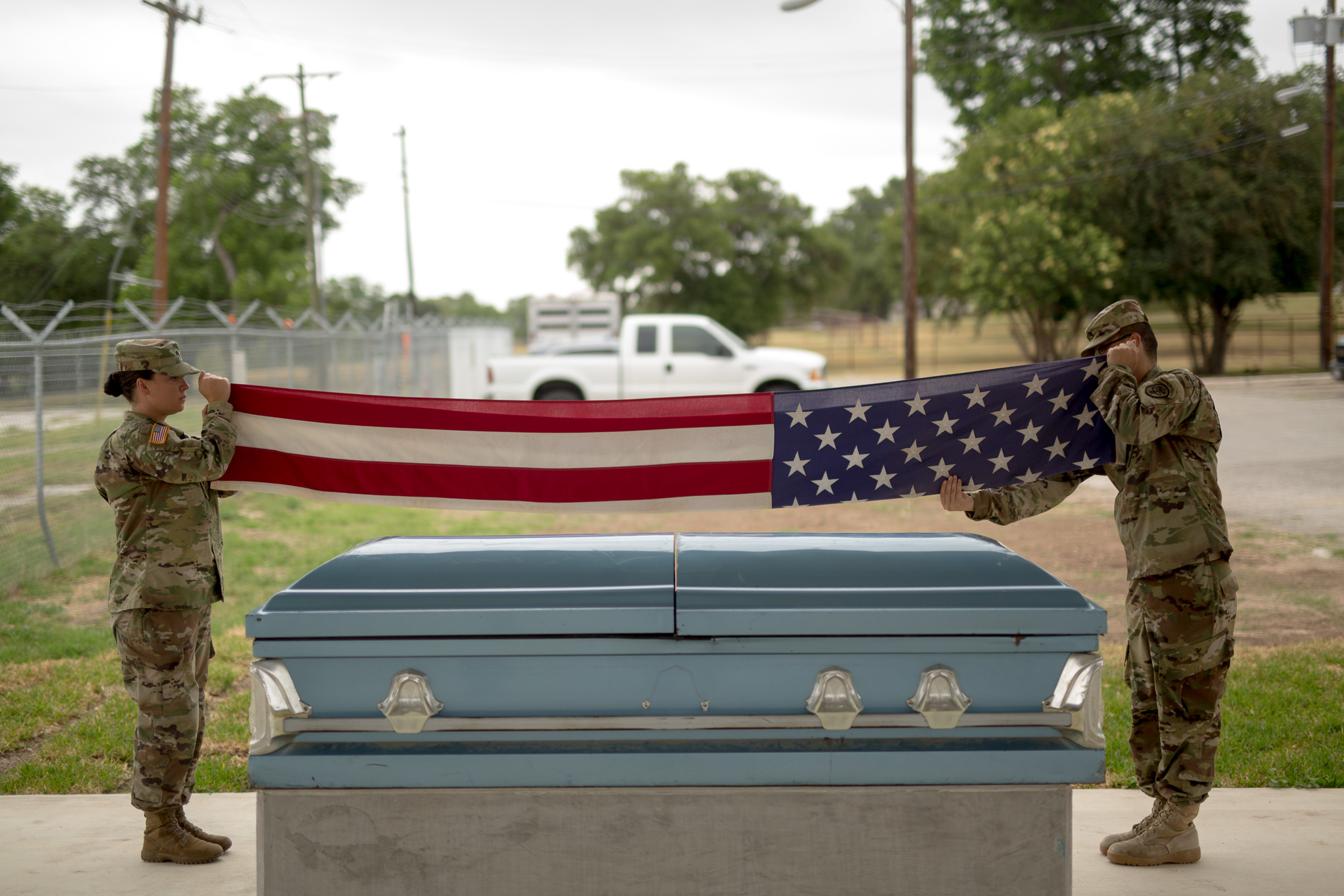 The Final Farewell: Fort Sam’s Caisson Unit Steeped in Tradition