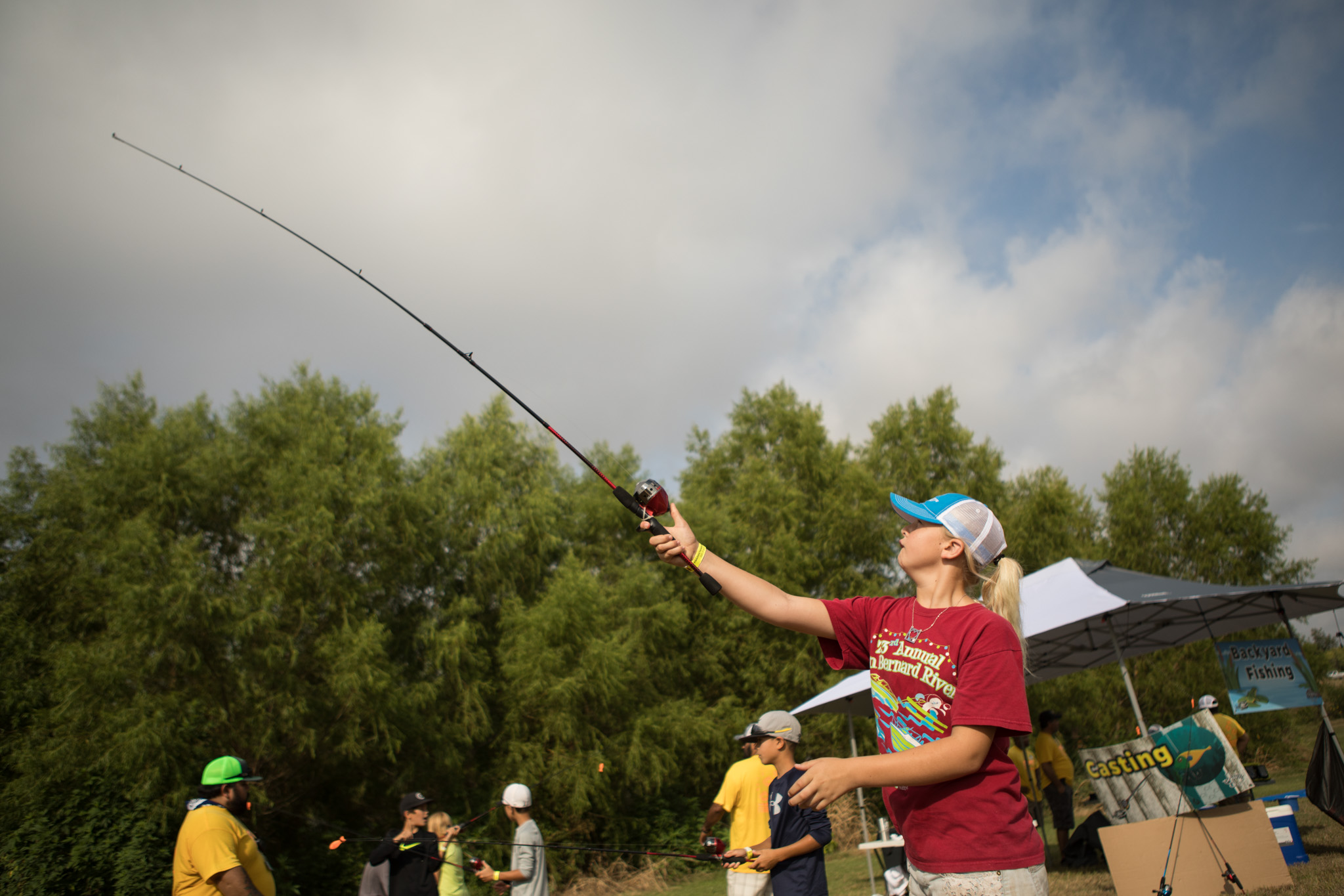 Kids can get free fishing lessons at Woodlawn Lake Park