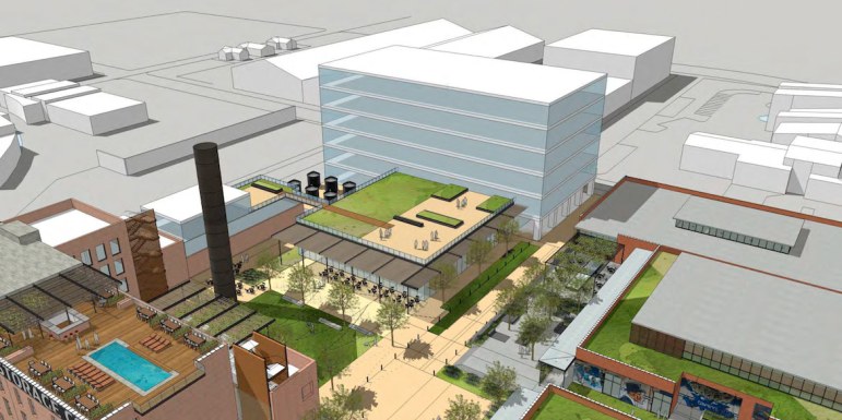 Developers Release Renderings for Former Merchants Ice Building