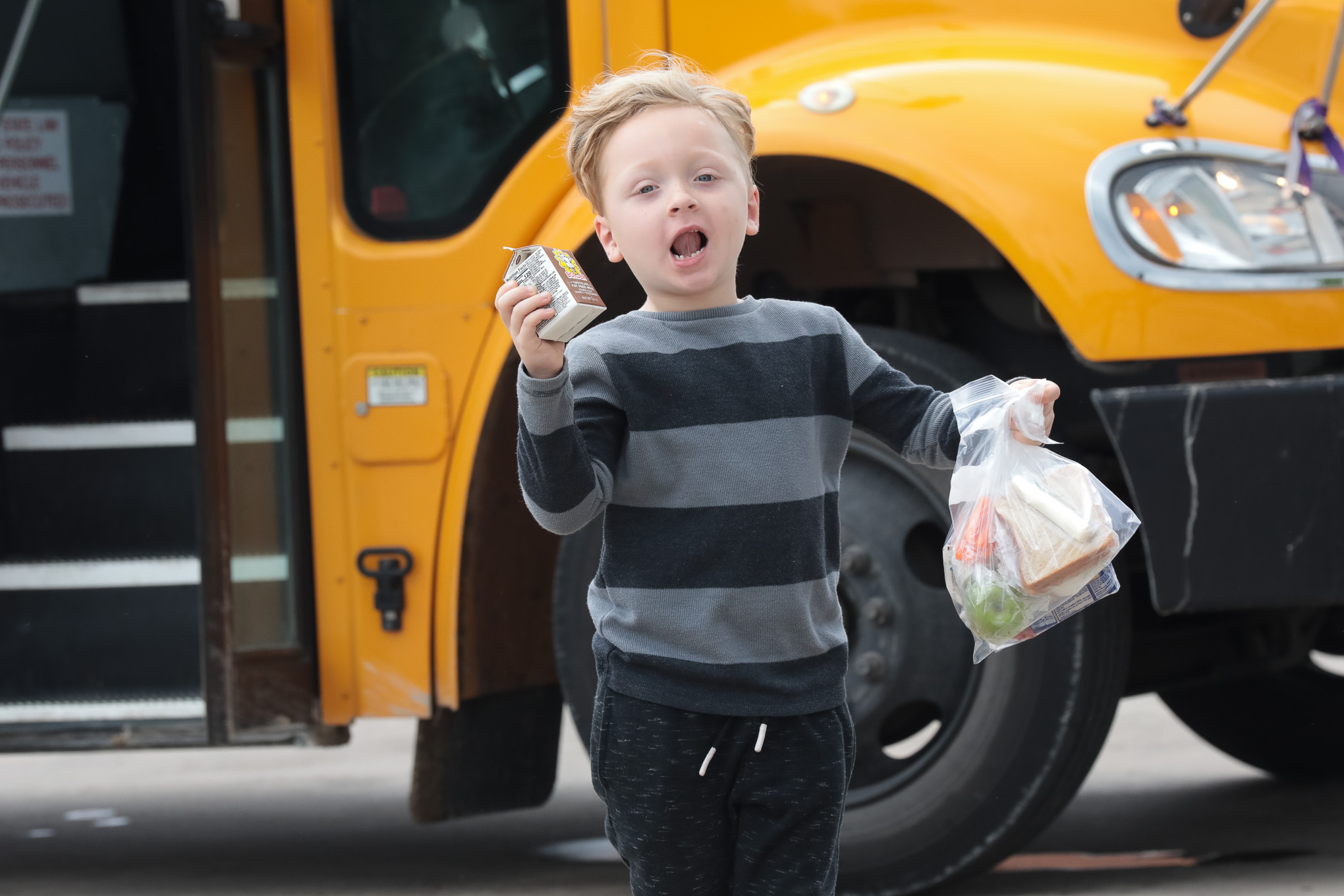 School Districts Use Buses to Deliver Meals to Hard-to-Reach Students