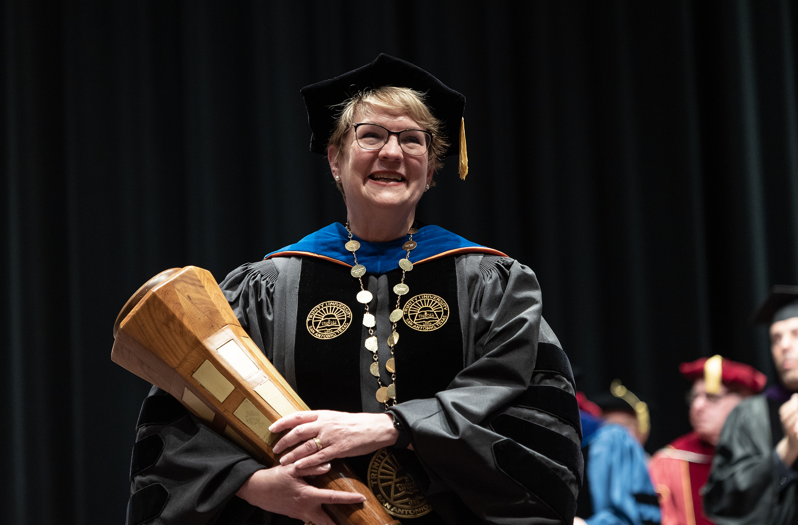 New Trinity president aims to open doors for university, students