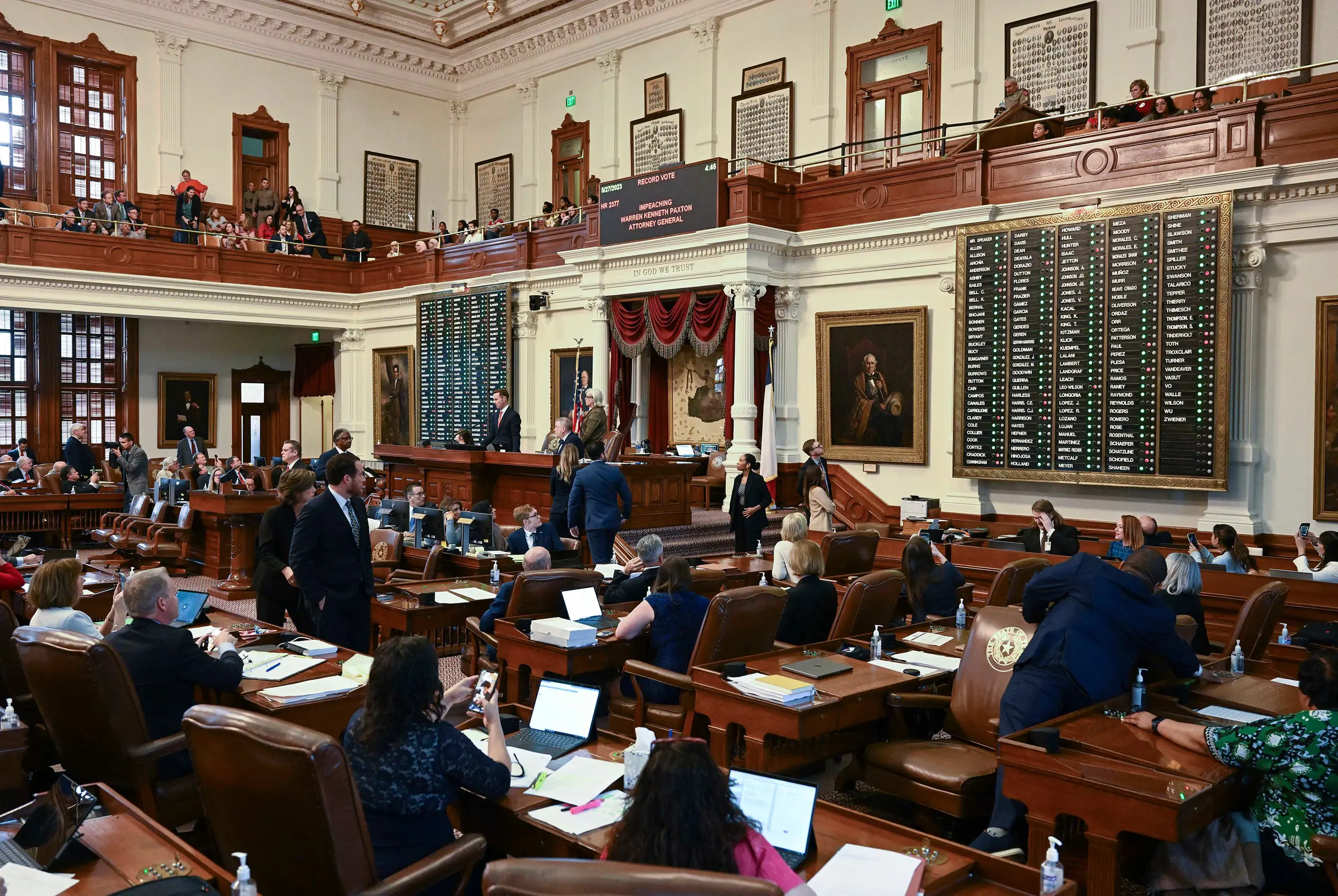 Texas House impeaches Attorney General Ken Paxton