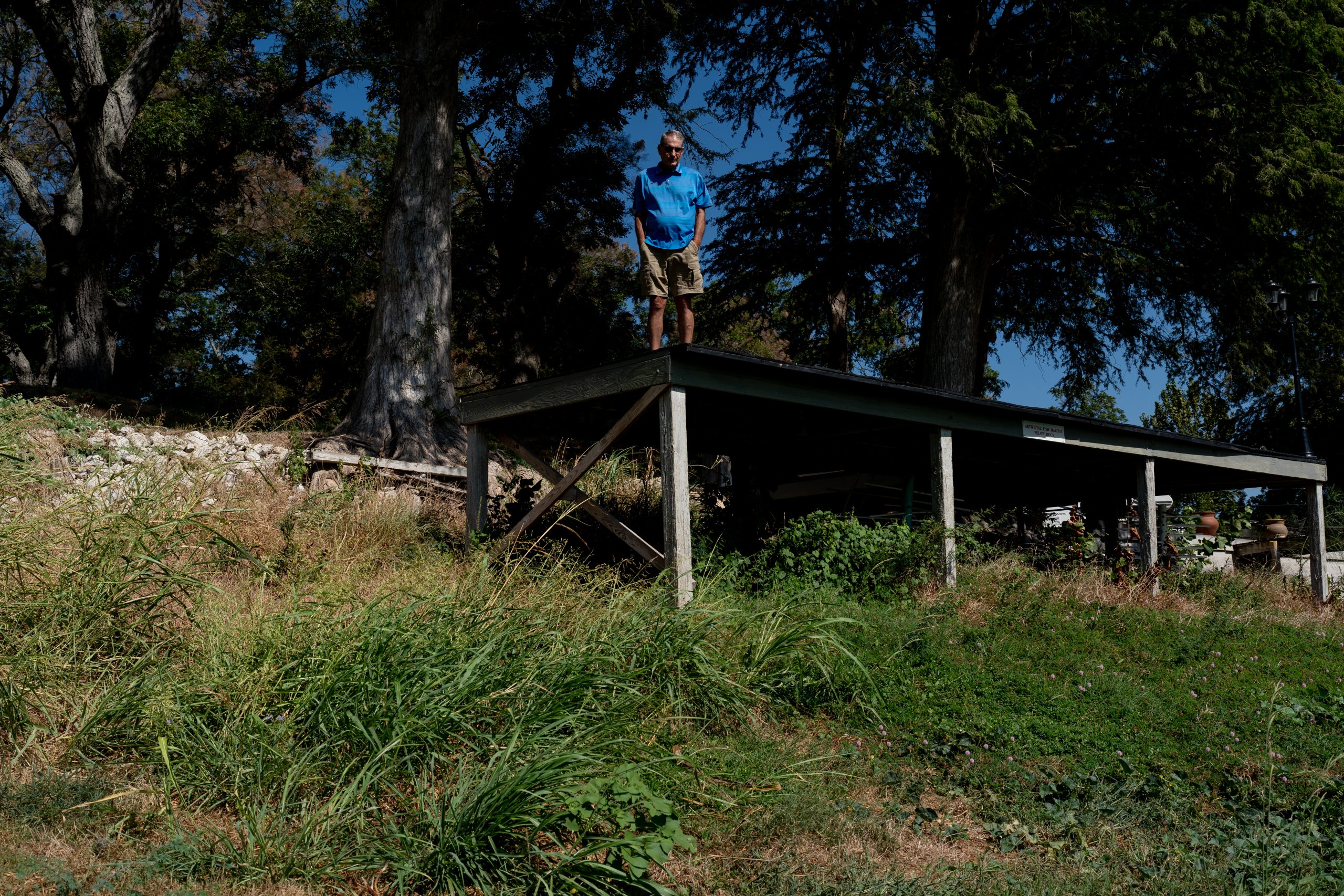 Lake Dunlap restoration begins after dam failures along Guadalupe
