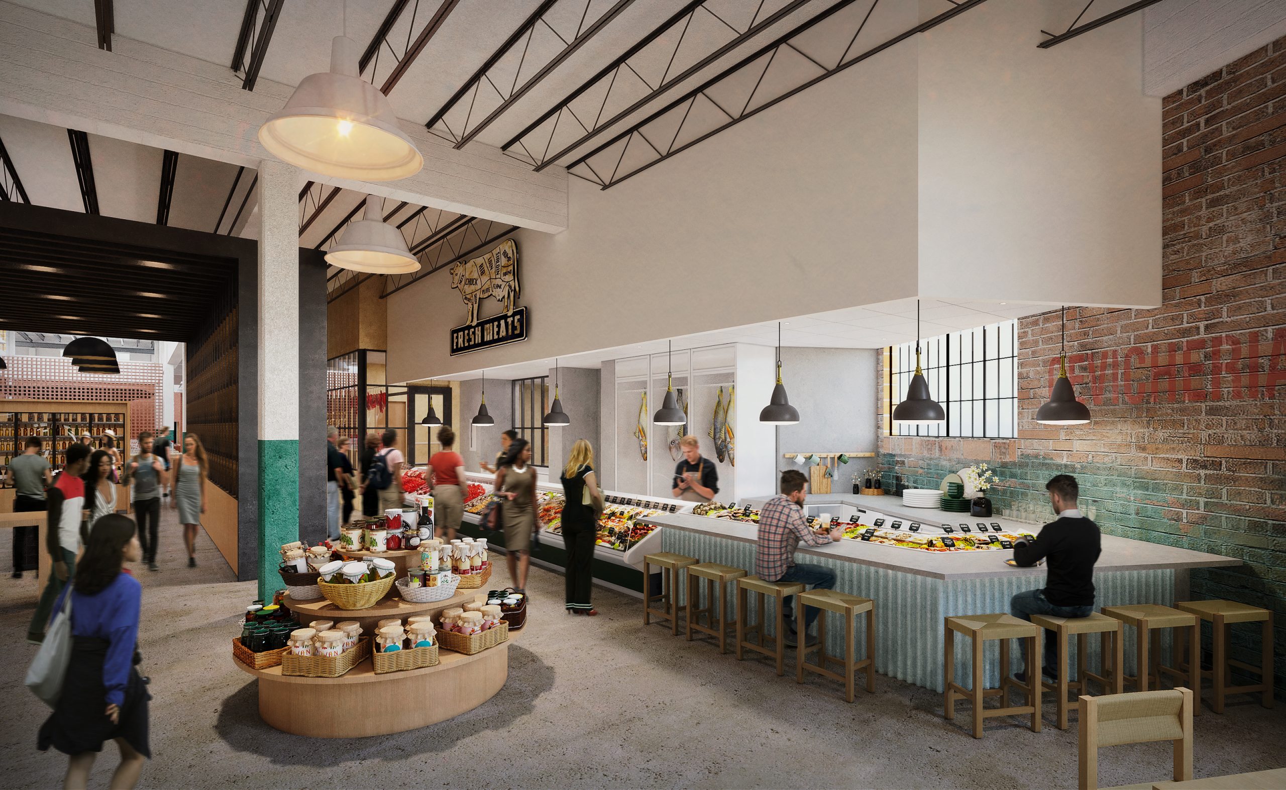 Grocery store planned for Samuels Glass building at Pearl