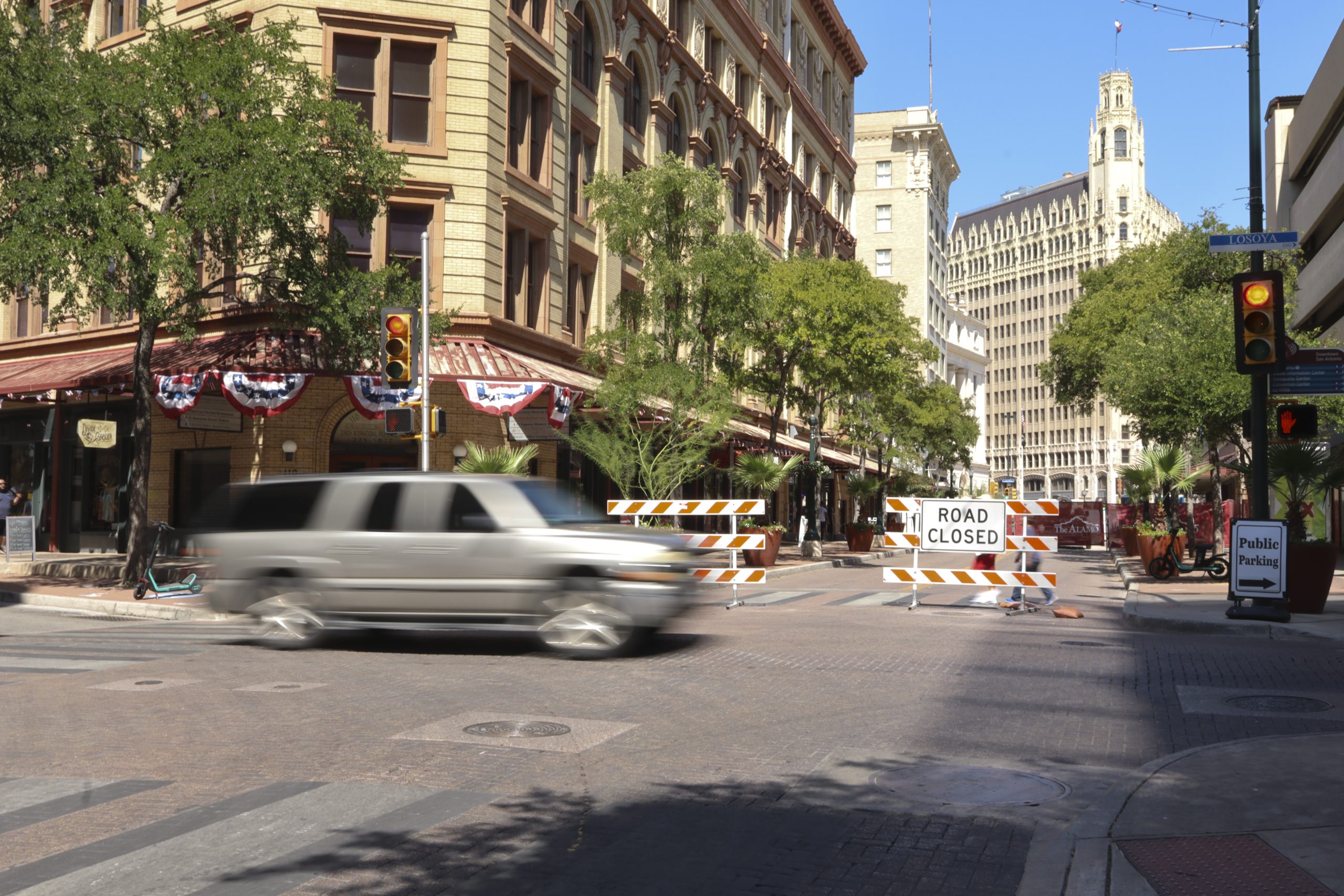 More downtown streets close to drivers for Alamo Museum construction