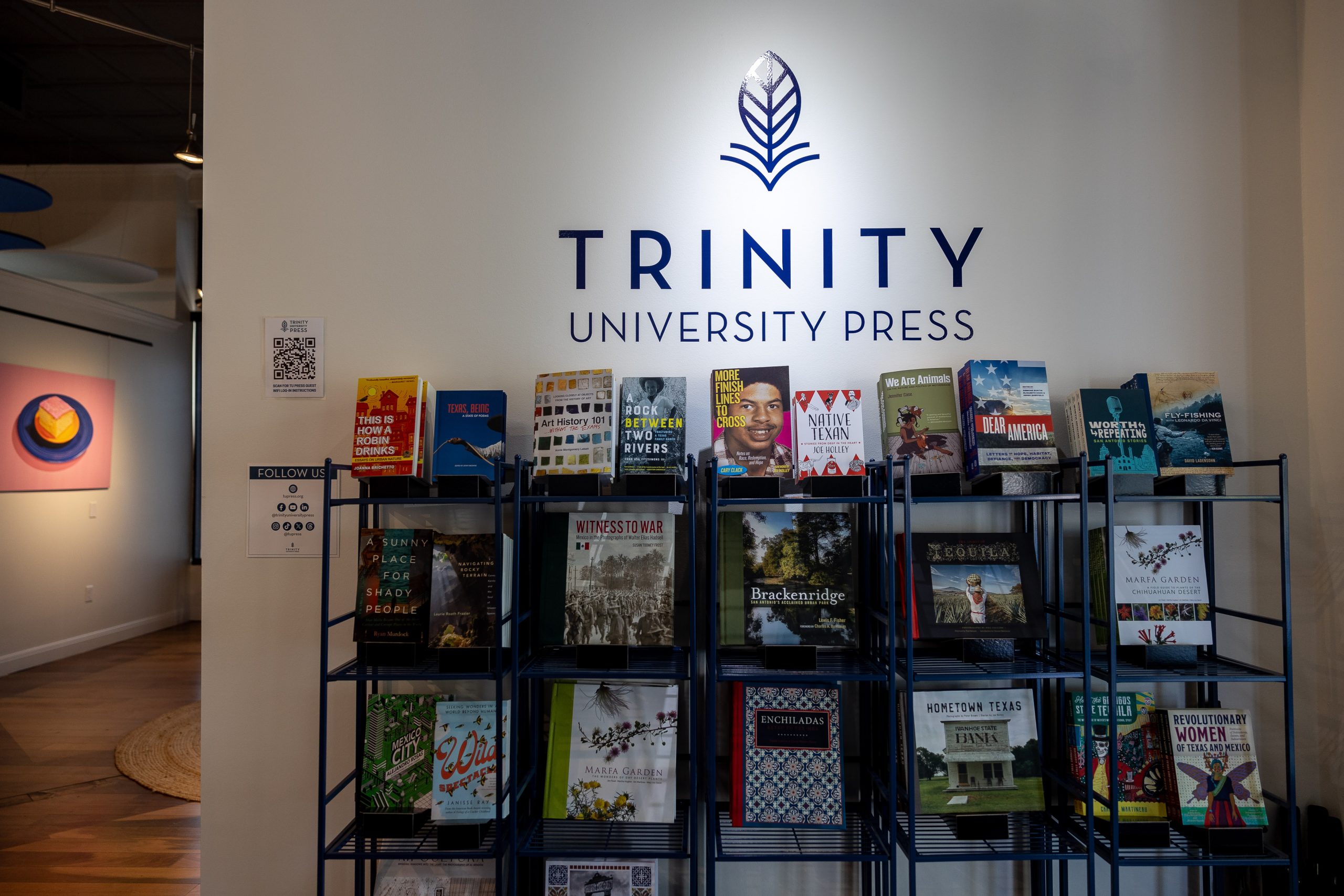 Trinity University Press opens new public space in Monte Vista