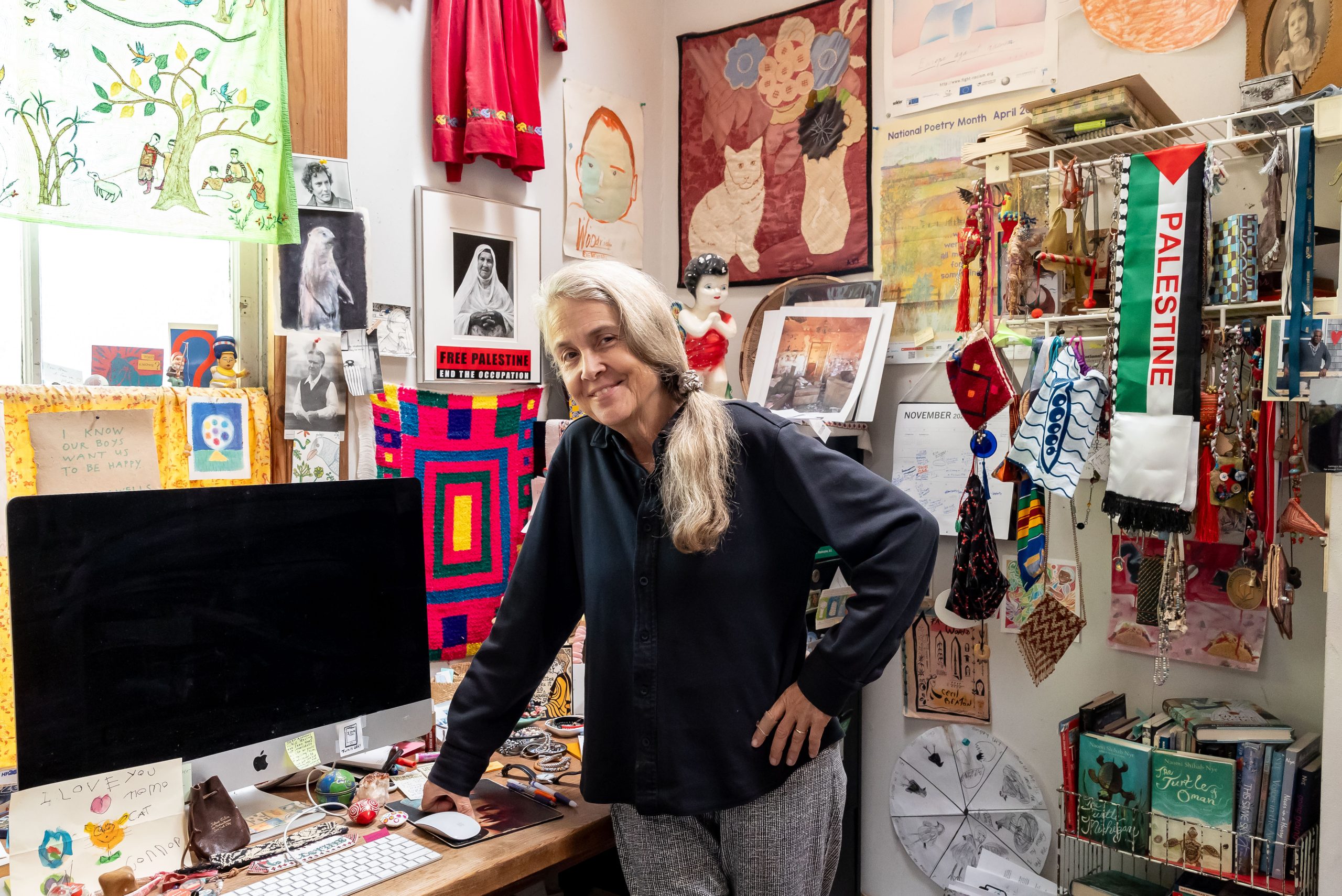 Poet Naomi Shihab Nye honored for lifetime achievement